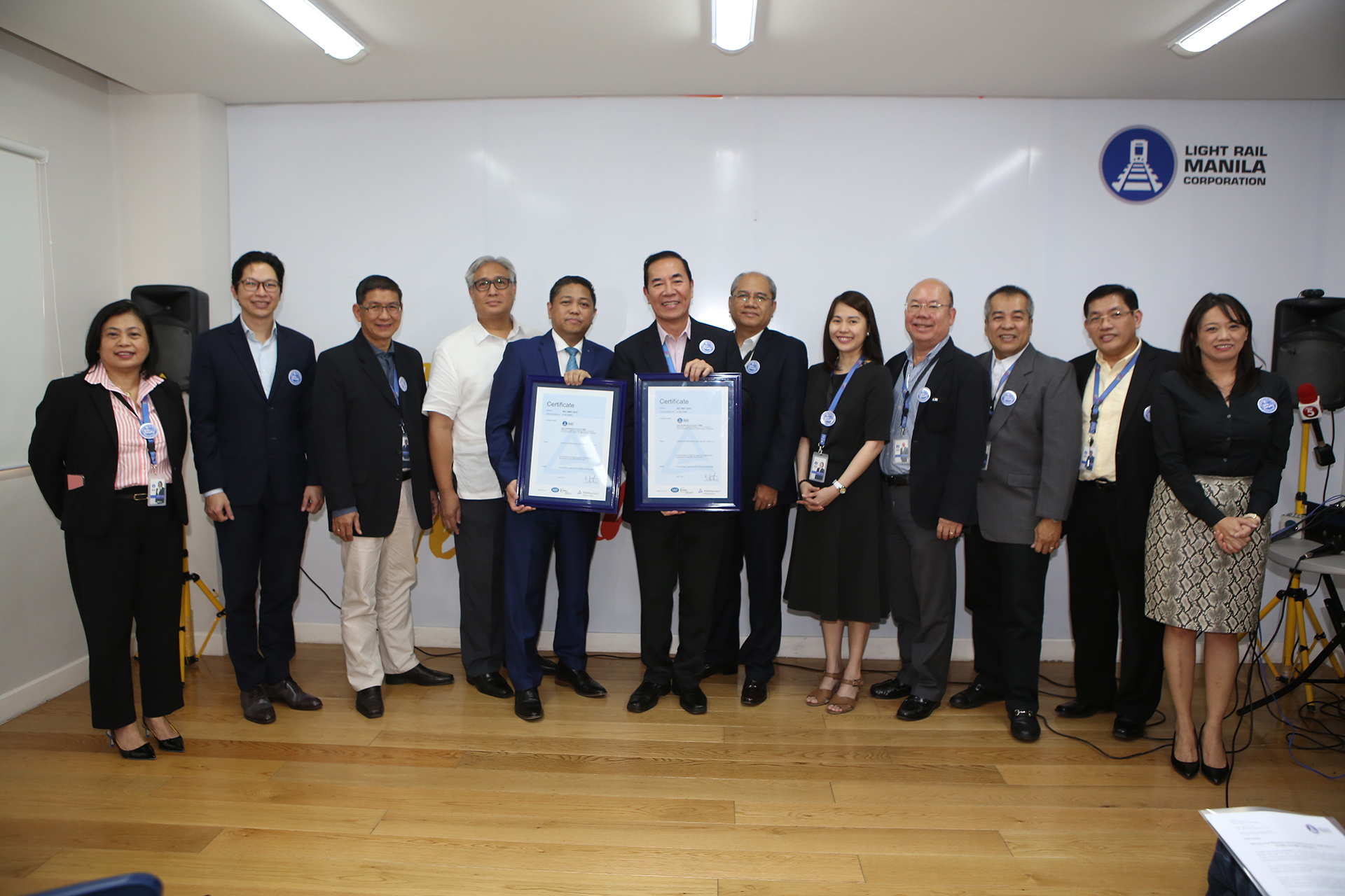 With improved efficiencies and innovations on LRT-1, LRMC achieves ISO ...